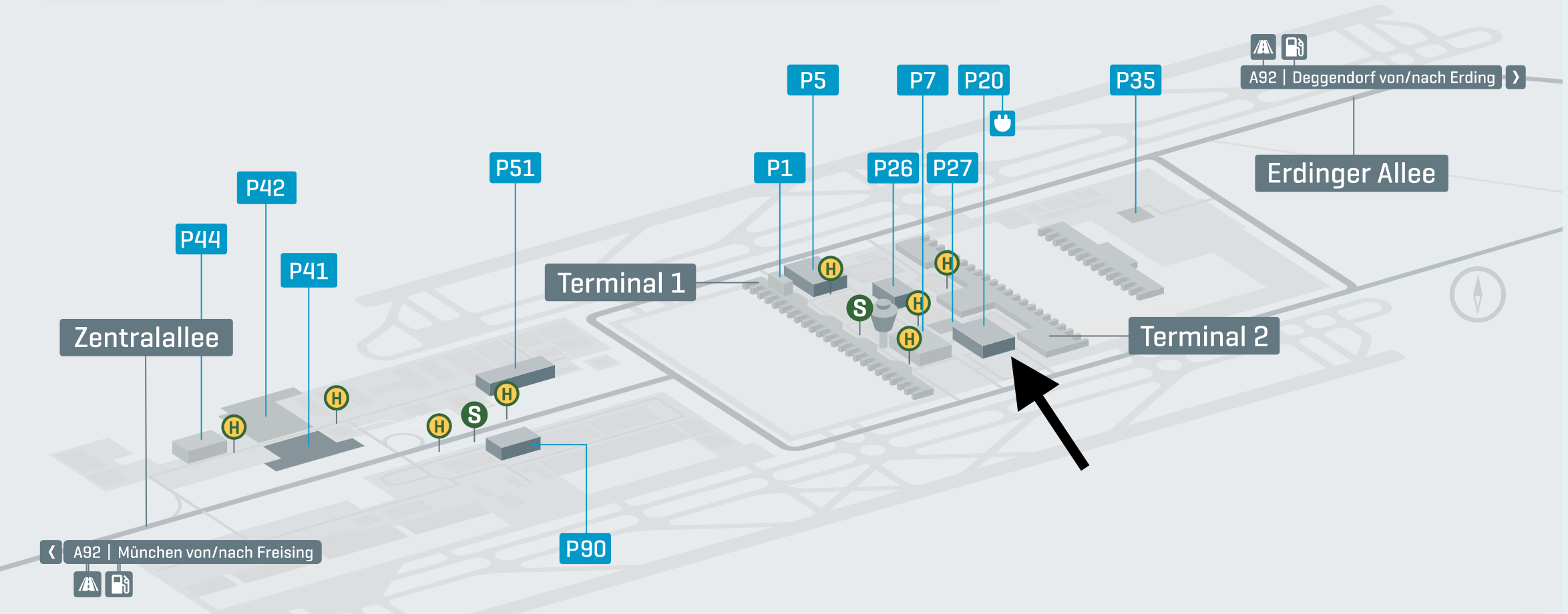 Where do I park at Munich Airport (MUC)? – MILES Help Center